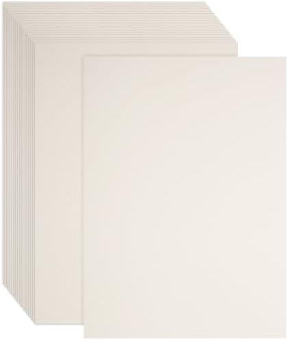 Amazon.com : SallyFashion 100 Sheets White Cardstock, 8.5 x 11 Inches ...