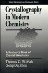 Buy Crystallography in Modern Chemistry: A Resource Book of Crystal ...