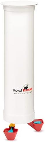 Amazon.com : Royal Rooster 1 Gallon Automatic Twin Chicken Waterer with ...