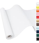 Amazon.com : White Wrapping Paper Craft Paper Kraft Paper Roll 15" x ...