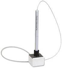 Amazon.com: PM Preventa Cube Base Brushed Aluminum Counter Pen : Office ...