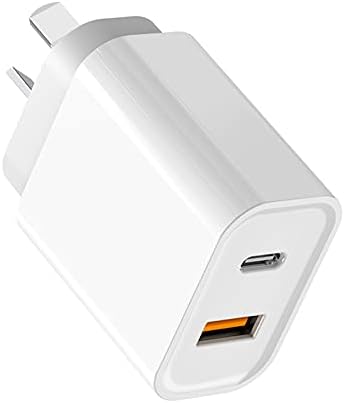 Australian Standard 20 W Fast Charger Dual Charging Port AU Plug SAA ...