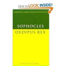 Sophocles: Oedipus Rex (Cambridge Greek and Latin Classics): R.D. Dawe ...