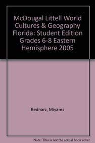 World Cultures & Geography Eastern Hemisphere Grades 6-8: McDougal ...