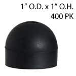 MID-ATLANTIC RUBBER Recessed Bumpers 1" Outside Diameter 400/pack ...