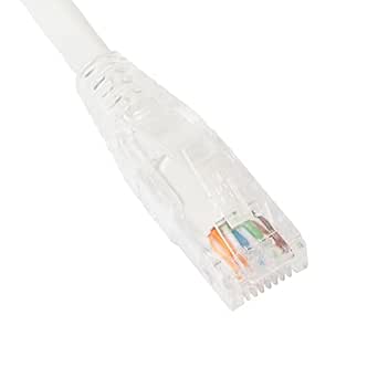 Amazon.com: Cablesys CAT6 Ethernet Patch Cord with Clear Boot Strain ...