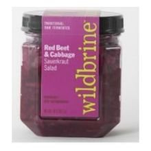 Amazon.com : Wildbrine Red Beet and Red Cabbage Sauerkraut Salad, 18 ...