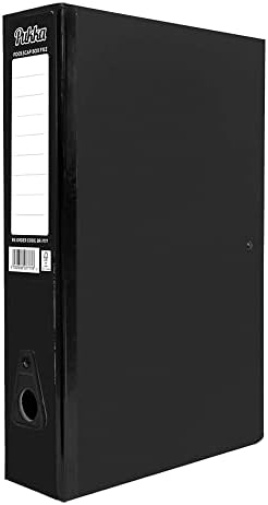 Pukka Foolscap A4 Glossy Box Files with Document Clip & Push Lock ...