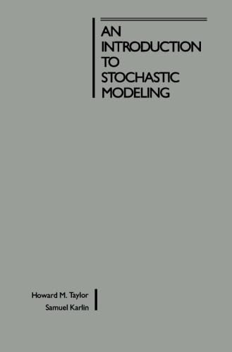 An Introduction To Stochastic Modeling Taylor Howard M Karlin