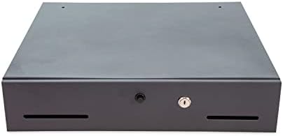 Amazon.com : CONTROLTEK Metal Cash Drawer, Coin/Cash, 10 Compartments, 16 x 11.25 x 2.25, Black ...