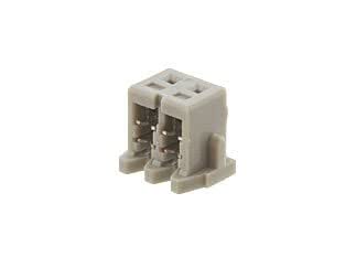 JST 02KR-6H-P Gray 2 Position 1 Row 2 mm 26 AWG IDC Free Hanging Receptacle - 100 item(s ...