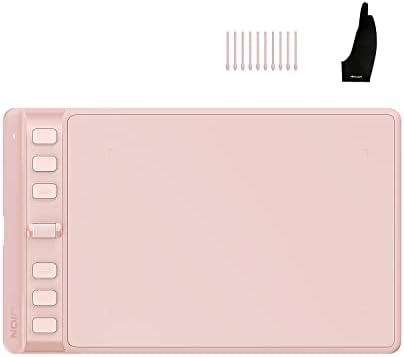 Amazon.com: HUION Inspiroy 2 Small Drawing Tablet Pink Digital Art ...