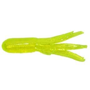 Arkie Lures PRT-8-10 2.5" XL Pro-Model Tubes - 10 Pack - 08-Chartreuse ...