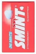 Smint Sugar Free Mints - Strawberry Flavour -12 Tins x 36 mints x 25g ...
