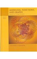 Modeling, Functions, and Graphs: Yoshiwara, Katherine, Yoshiwara, Bruce: 9780495113065: Amazon ...