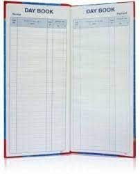 Sehgal Day Book/Register Hard Bound - 34 x 14 cm - 100 Pages (100 Pages ...