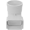 Rain Gutter Adapter: Plastic Downspouts Drainage Connector 90 ...