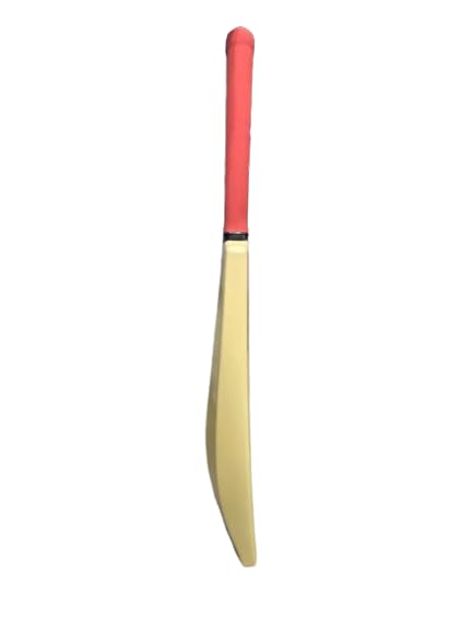 Hard Plastic Jumbo Alloy Fiber PVC Black Cricket BAT, Thick Blade ...