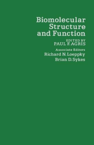Biomolecular Structure And Function Br