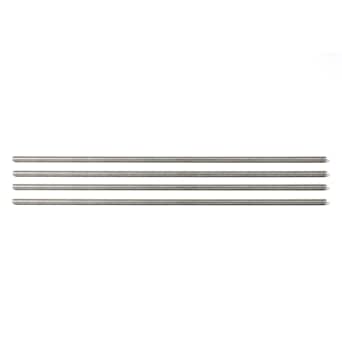 Qlvily 4 Packs 1/4"-20 Thread Fully Threaded Rods, 304 Stainless Steel ...