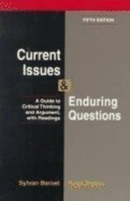 Amazon.com: Current Issues And Enduring Questions: A Guide to Critical ...
