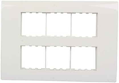 Anchor by Panasonic Roma Plus Modular Polycarbonate 12m Plate (White ...