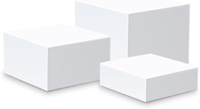 Amazon.com: Set of 3 Acrylic Buffet Risers, Food Display Risers for ...