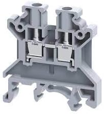 Connectwell CF4U 6.3 Amp Grey Fuse Type Terminal Block PACK OF 100 NOS ...