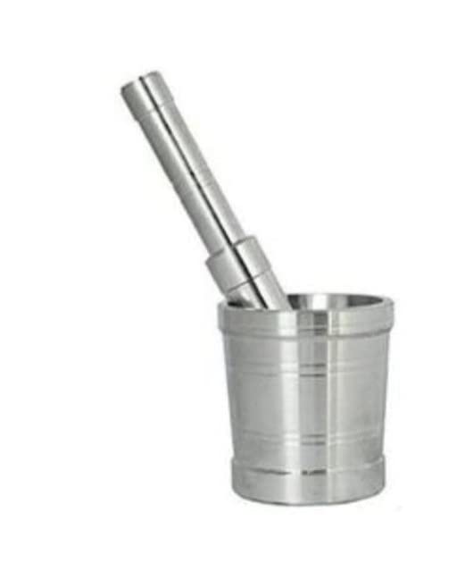 UrbanBuy White Marble Imam Dasta/Mortar and Pestle Set,Ohkli Musal ...