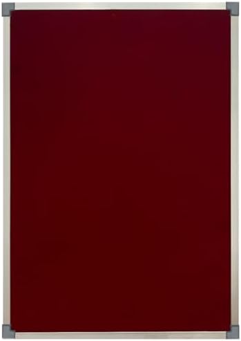 ALKOSIGN Platinum Series Wall Mount Pin Up Board with Textured Fabric ...