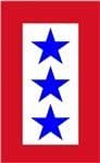 Amazon.com: 3" x 5" - 3 Blue Star Service Flag Sticker : Automotive