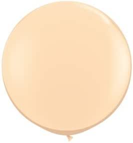 Amazon.com: 1 Qualatex BLUSH Skin Color 3 Ft BALLOON ~ HUGE Round ...