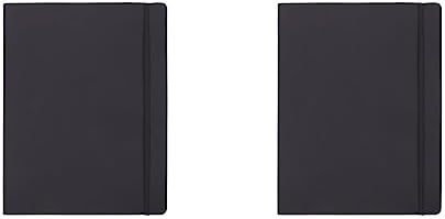 Amazon Basics Extra Large Soft Cover Squared Notebook 25 x 20 cm (Pack ...