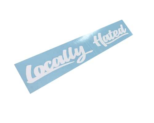 Amazon.com: Locally Hated Windshield Decal Sticker Banner Car Truck SUV ...