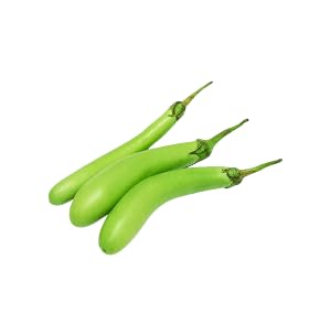 Green Long Brinjal -Baigan ke beej Vegetable Seed-Pack of 50 Seeds ...