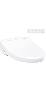 TOTO WASHLET S5 Electronic Bidet Toilet Seat with Instantaneous Water ...