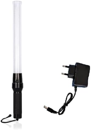 Crewbolt Rechargeable Traffic Baton Light Stick with Torch | Red ...