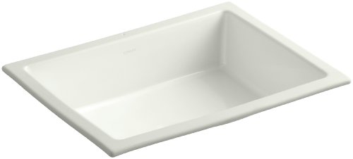 KOHLER K-2882-NY Verticyl Rectangle Undercounter Bathroom Sink, Dune ...
