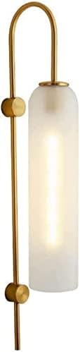 ADAGA Modern Glass Wall Sconces Lighting Vanity Light Fixtures LED Tube ...