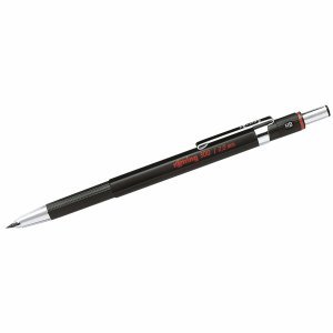 Rotring 300 / 2.0 mm Technical Drawing Mechanical Pencil BLK - 1904729 ...
