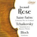 Leonard Rose Performs Saint-Saens Bloch & Tchaikov : Various Artists ...