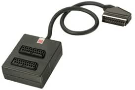 SCART Splitter - 2 Way, Non-Switched, RGB Support: Amazon.co.uk ...