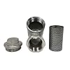 STAINLESS STEEL Y STRAINER 40MM 304 (CF8) PN 25, 24 MESH S/E 150 ...