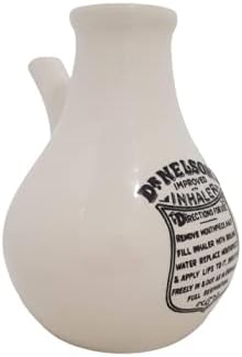 Dr Nelson’s Improved Inhaler, Vocal Steamer White Small Size : 250ml ...