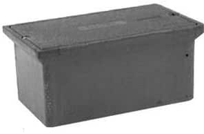 Quazite PC1730CA0009 Polymer Concrete PC Style 5 Tier Cover With 2 ...