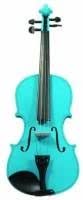 Amazon.com: Merano Full Size Light Blue Violin with Case - Beginner ...