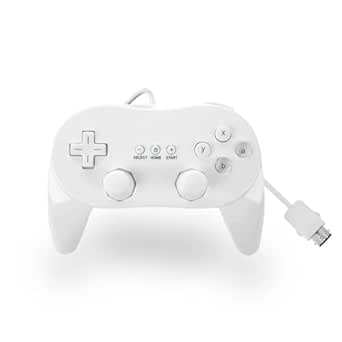 Amazon.com: XYAB Wired Classic Pro Style Controller – White ...