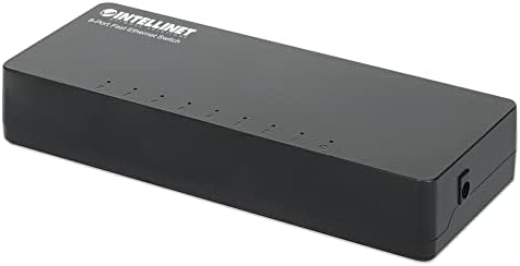 Amazon.com: Intellinet 8 Port Fast Ethernet Switch – 10 / 100 Mbps ...