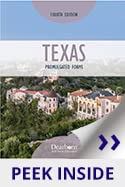 Texas Promulgated Forms 4th Edition and Supplement Set: Peggy Santmyer ...