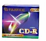 Fuji CD Vergine CD-R 650MB : Amazon.it: Informatica